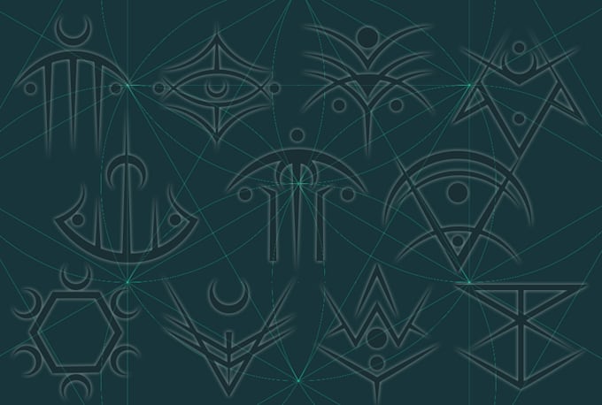 Create a custom magick sigil symbol using sacred geometry by Oroboro ...