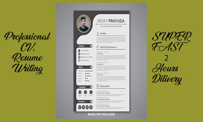 Provide you professional resume and cv writing services urgently by Afb_arts_lab | Fiverr