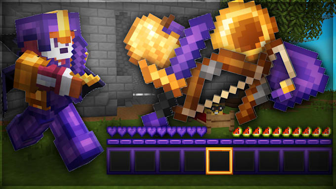 Make high quality texture packs for minecraft by Proxiva | Fiverr