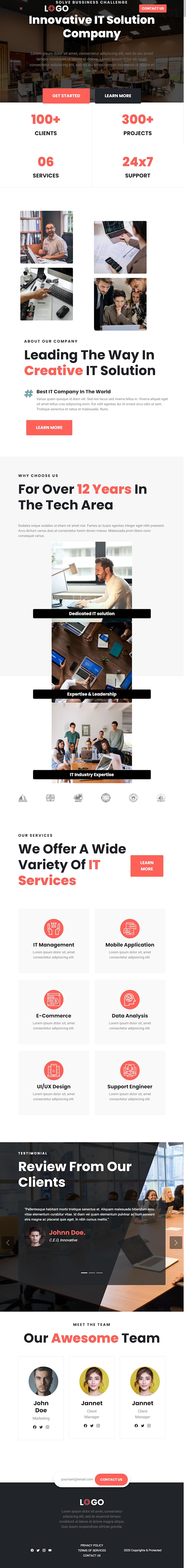 Create front end development with html css bootstrap jquery by Mahboob_tech | Fiverr