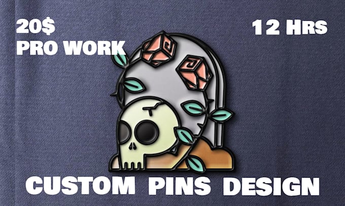 Design cute enamel pins fully customized unbeatable offer by Vecto ...