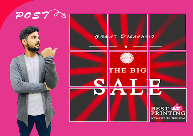 Make attractive insta, fb, card posts design by Ch_jazam | Fiverr