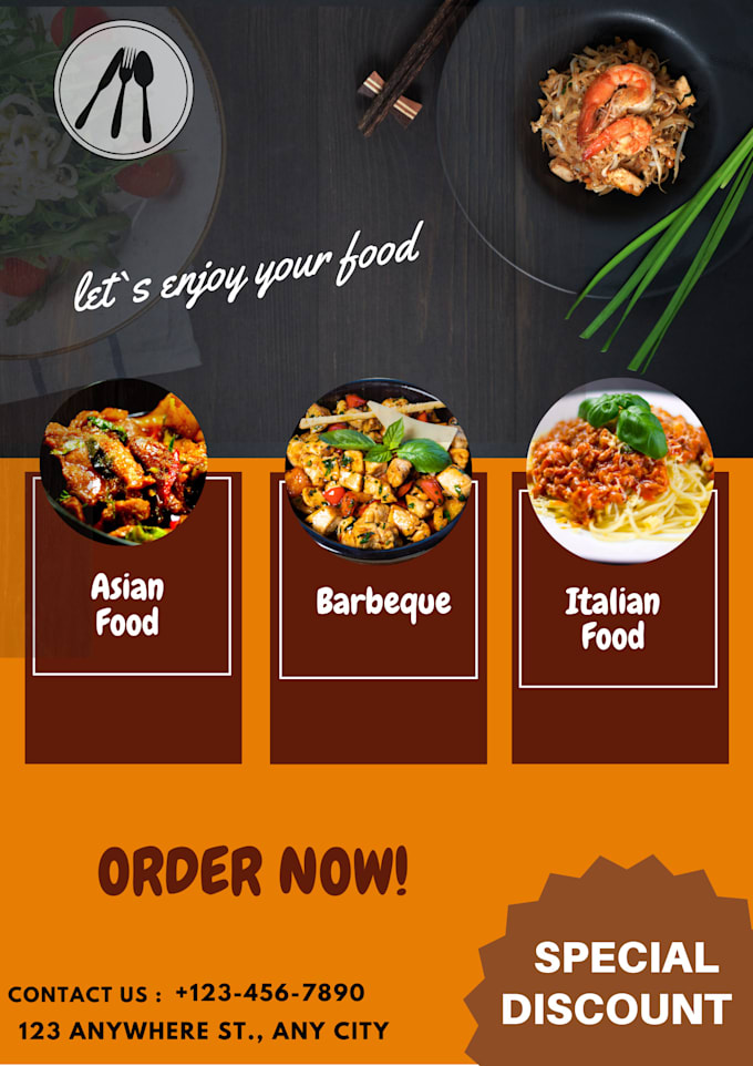 Design eye catching flyers for events businesses and more by Komal ...