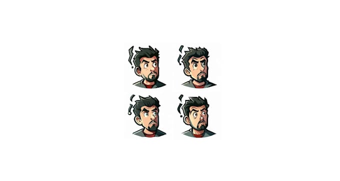 Ai generate twitch and yt emotes by Tokka5 | Fiverr