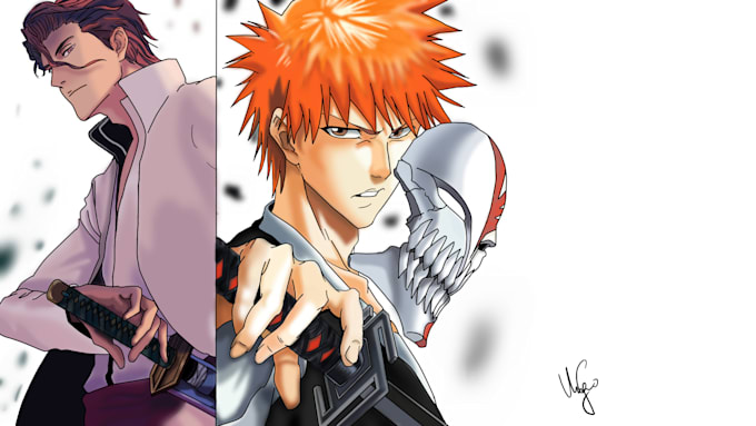 Draw your favourite anime character by Altaidraws | Fiverr