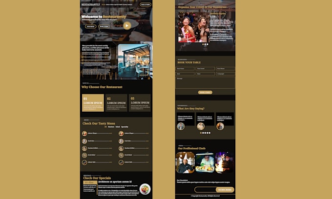 Simple and modern website ui design ui ux design by Designer_chsaad ...
