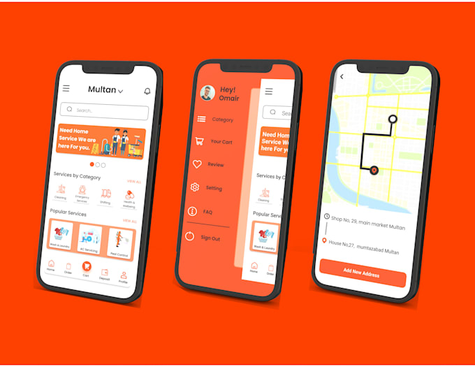 Do Ui Ux Design On Figma For Attractive Mobile App By Mdesigner26 Fiverr