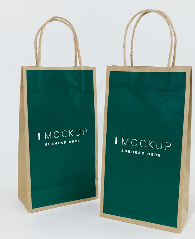 Design custom tote bag, paper, shopping by Raitouniadam | Fiverr