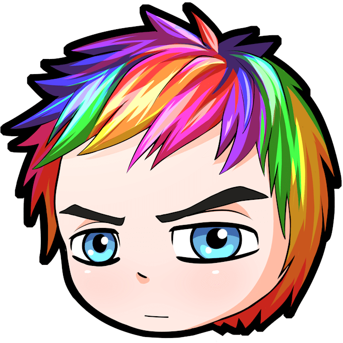 Draw custom emotes for you by Mademow | Fiverr