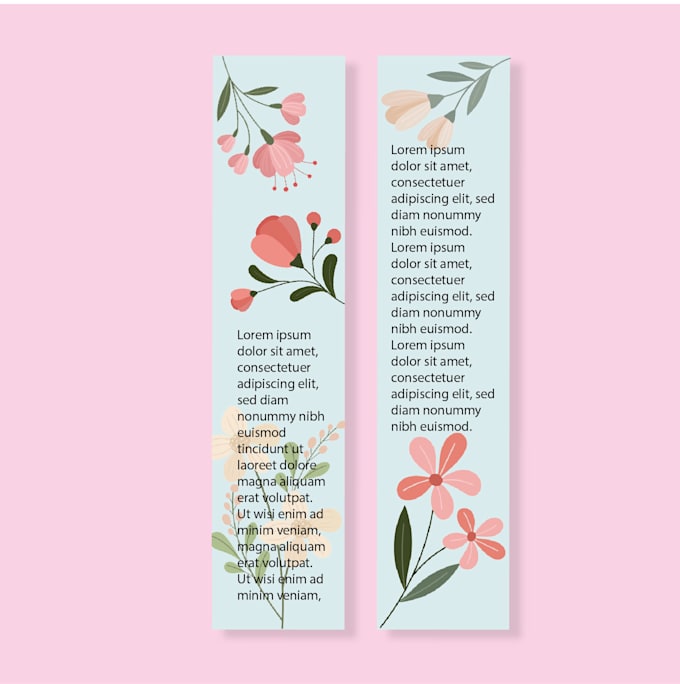 Design unique bookmark designs by Kalpanidew | Fiverr
