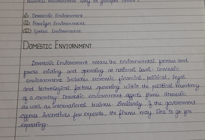 Write anything for you in my beautiful handwriting by Kaurarts528 | Fiverr