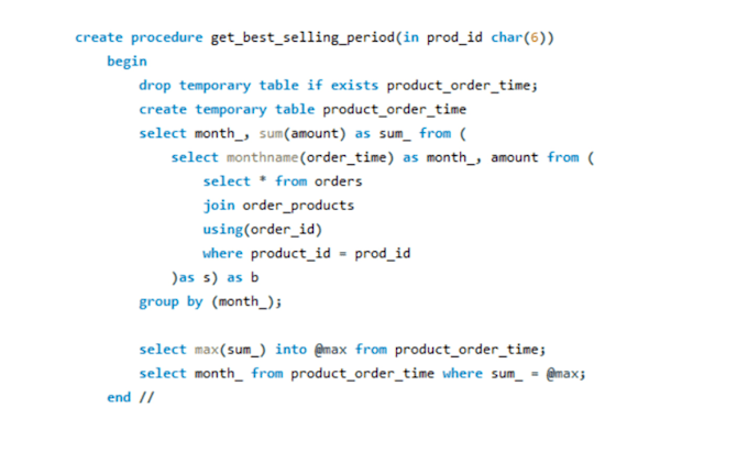 Create and design sql databases, queries, procedures by Muddithahr | Fiverr