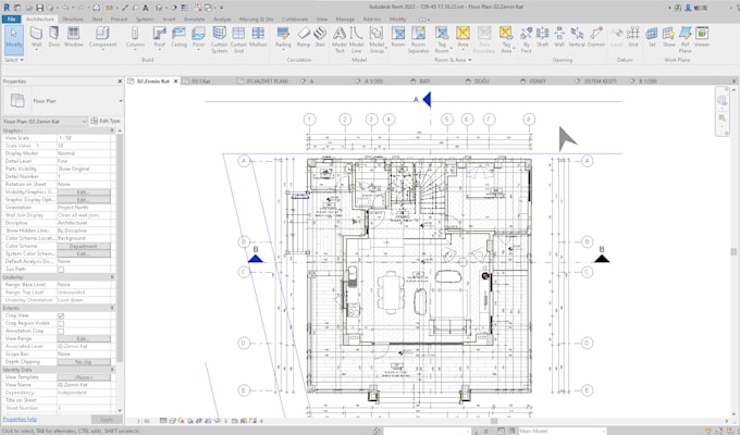 Model your building in revit and generate drawings by M4aarchitecture ...