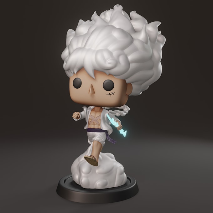 Make funko custom anime for 3d printing by Ary__art | Fiverr