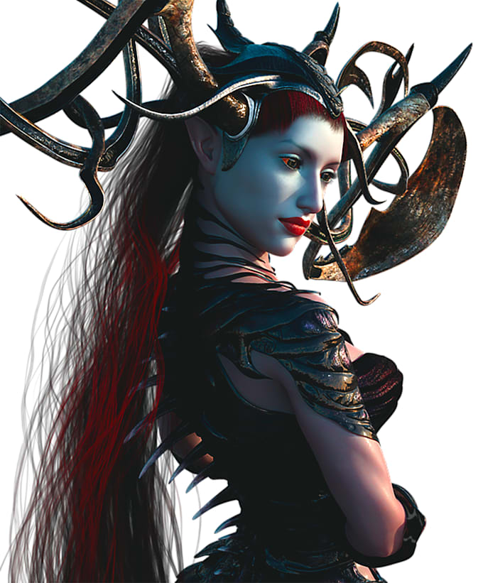 Draw your fantasy character illustration by Marshal_hoplos | Fiverr