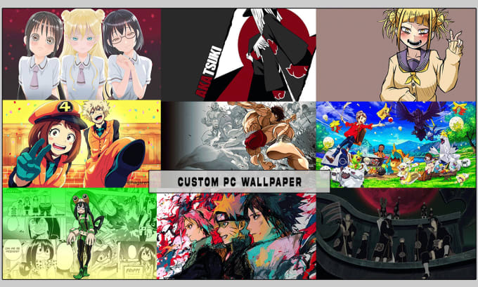 Create custom anime theme wallpaper for phones and pc by Bang777 | Fiverr