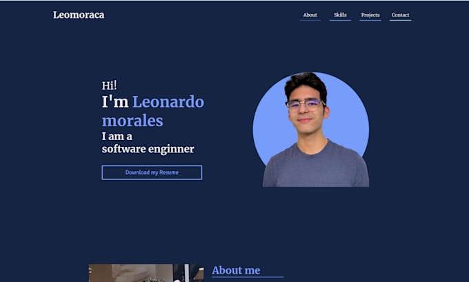 Be your web developer and web designer, html css javascript by ...