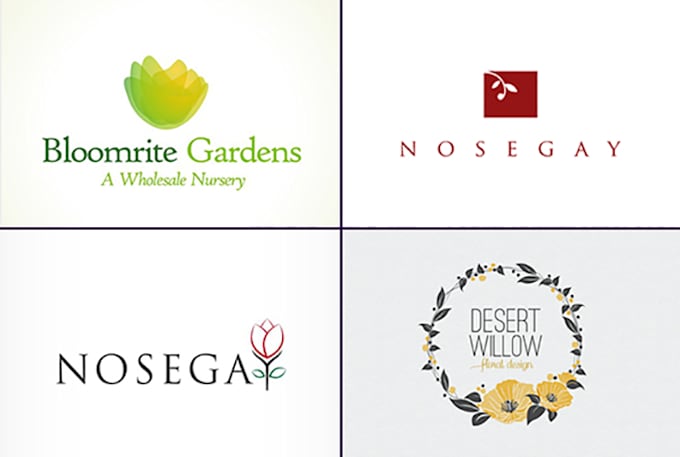 Do a minimal botanical floral spa feminine hand drawn logo by Mary ...