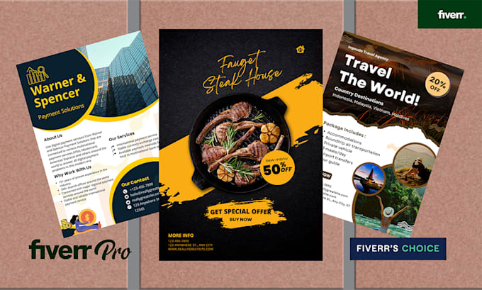 Design best digital, motion, animated flyers for your niche by Mahdi ...