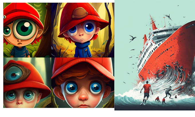 Make high quality character digital art with an advanced ai by ...