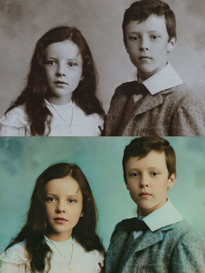 Colorize your old photo by David_dwi_p | Fiverr