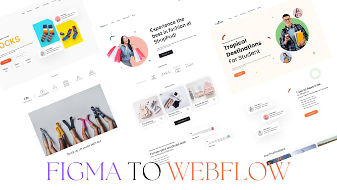 Develop figma designs into webflow website and landing pages by Md_patel_ | Fiverr