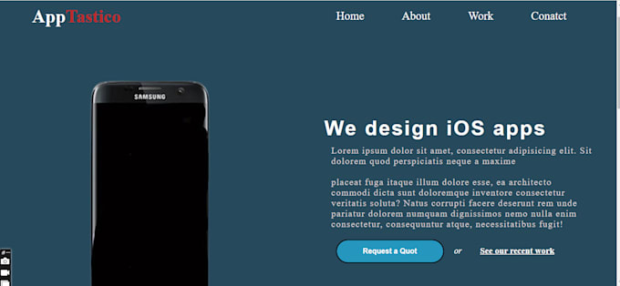 Design Unique Web Template Javascript Html Css And Bootstrap By Webtecs Fiverr