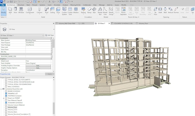 Model your building in revit and generate drawings by Cmakram | Fiverr