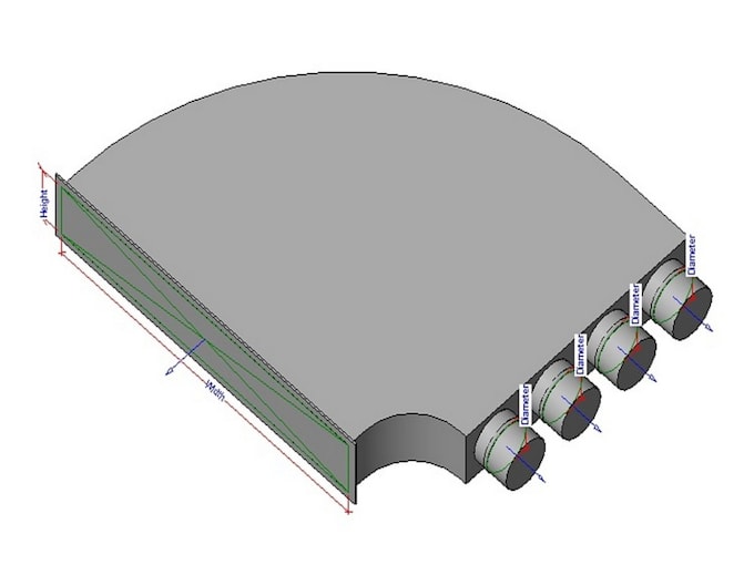 Create a family of duct fittings in revit by Dmitriymr | Fiverr
