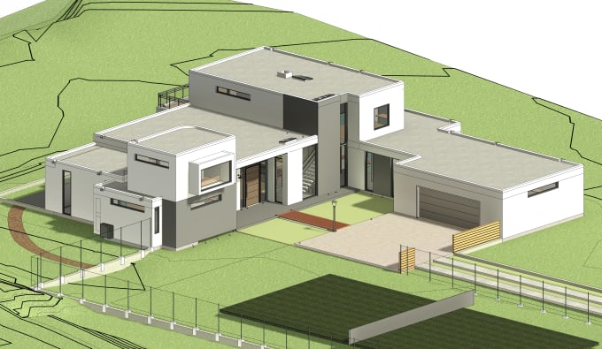 Create revit 3d model for your project by Manvendra_25 | Fiverr