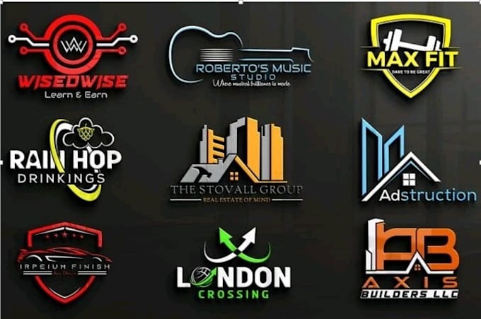 Design an unique custom logo for your business by Syedaamnarizvi | Fiverr