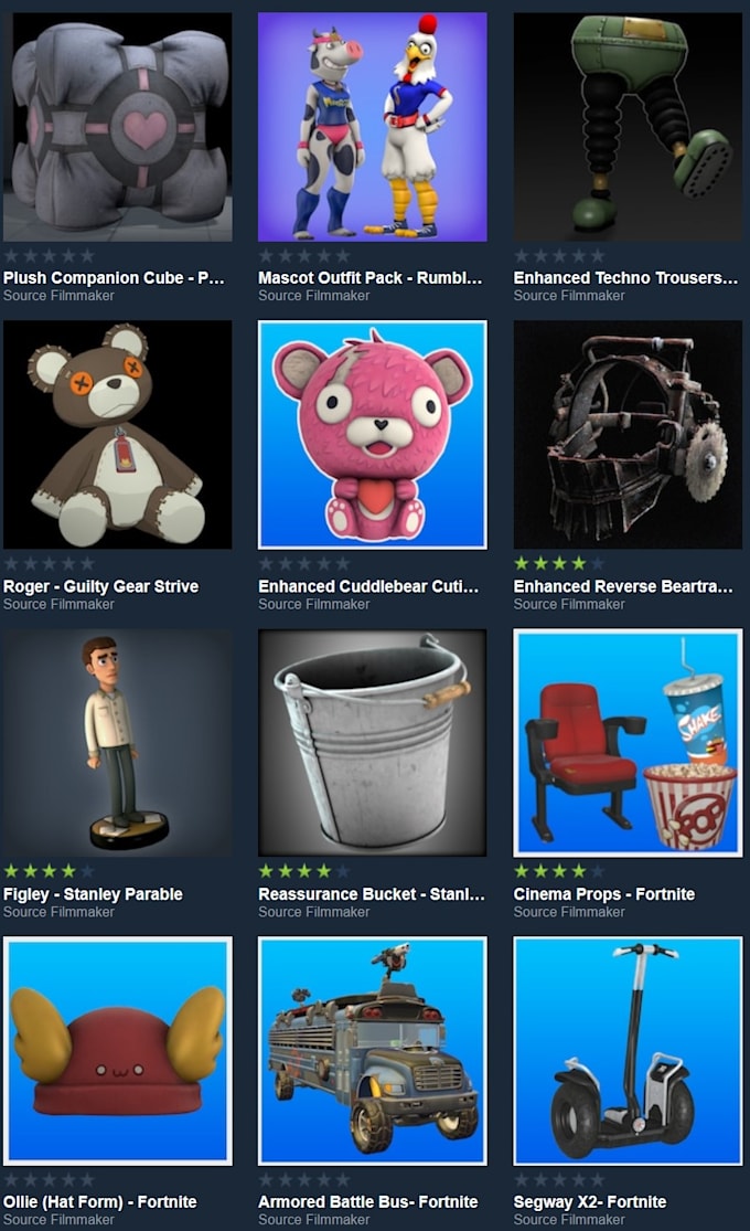 Port and edit models to sfm and vrc by Biggerellie | Fiverr