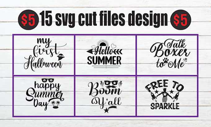 Create an svg cut file design bundle for etsy and your shop by ...