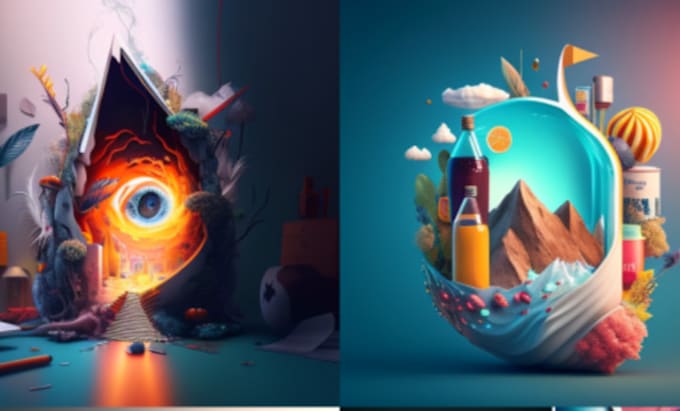 Amazing spectacular visuals for social media personality and marketing ...