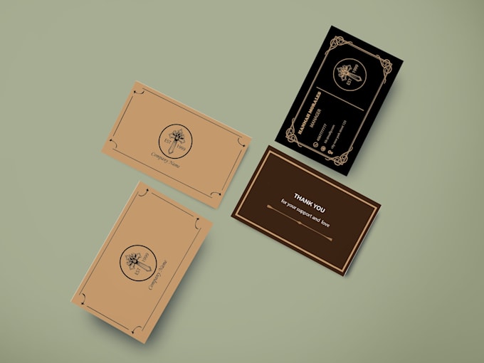 Design official business cards for you by Wafagraphics | Fiverr