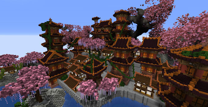 Minecraft build, blender 3d model and photoshop graphics by ...