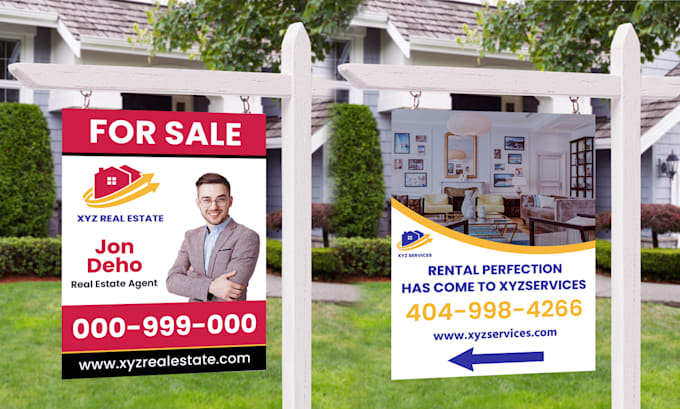 Design professional yard sign design for your business by Jay149444 ...