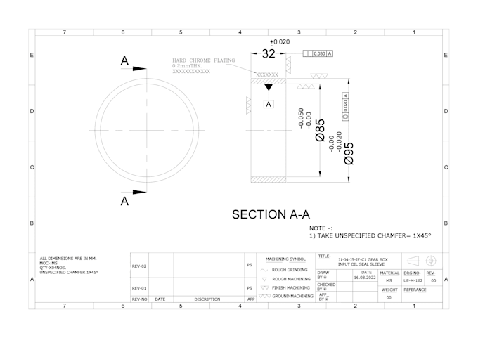 Design 2d technical drawings using autocad by Prathamesh1044 | Fiverr