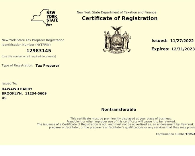 Prepare and file form 1040 for the self employed by Barrytss | Fiverr