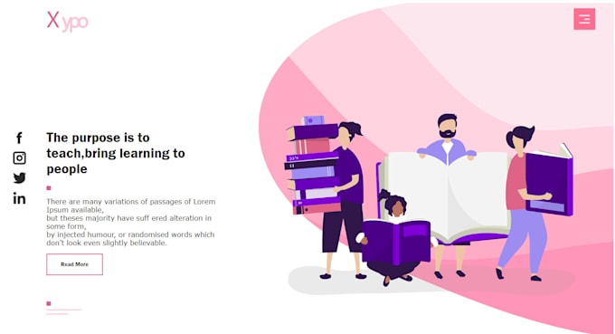 Build a hand coded html, css and js responsive business website by ...