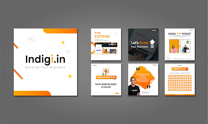 Create professional feed instagram design by Indigicreative | Fiverr