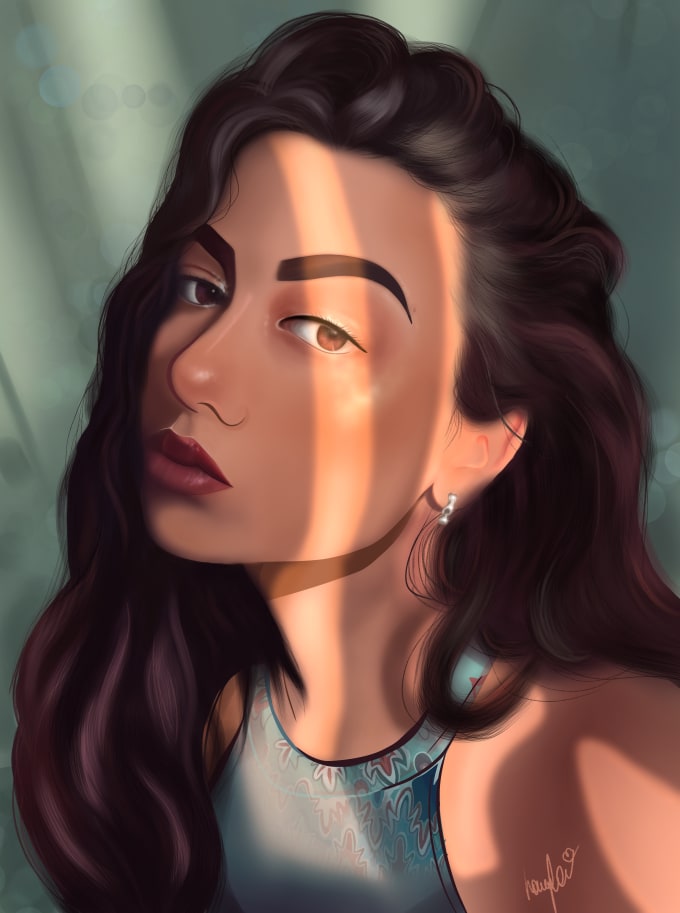 Draw portraits and animated portraits by Sashapolevaya | Fiverr