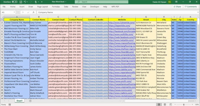 Clean excel spreedsheet, excel data cleaning and data clean up rate ...