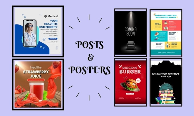 Professionally design your , flyer, brochure, and social media post by ...