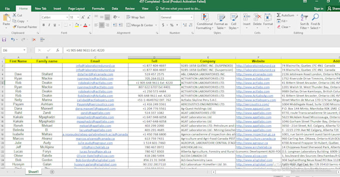 Do data entry, copy paste, web research, data collection and excel data entry by Younas619 | Fiverr