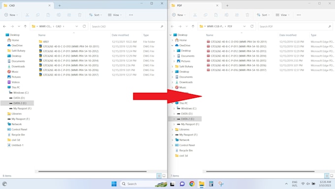 Make bulk drawing number and pdf from autocad drawings by Sahlbuhary ...