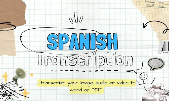 Transcription of your audio or video in spanish by Micaaela5 | Fiverr