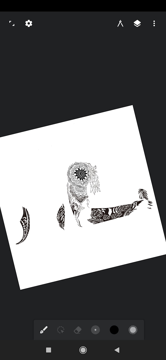 Illustration create line art by Kemamang | Fiverr