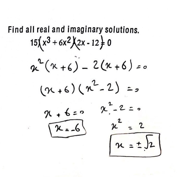 Help with your math problems by Yalda98 | Fiverr