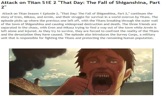 Write anime review in 2 to 3 paragraphs for each episode by Animerebyu ...